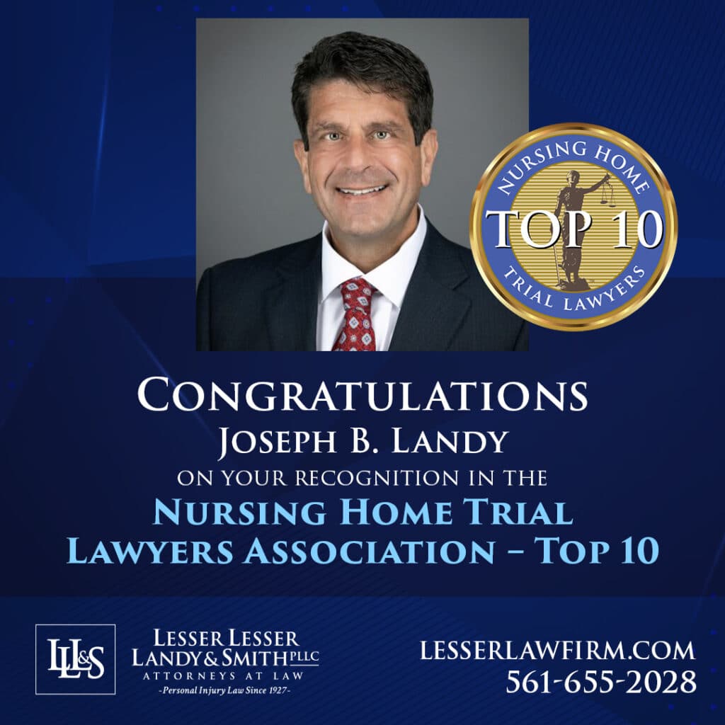 Joseph B. Landy recognized as Top 10 Nursing Home Trial Lawyer - Lesser ...