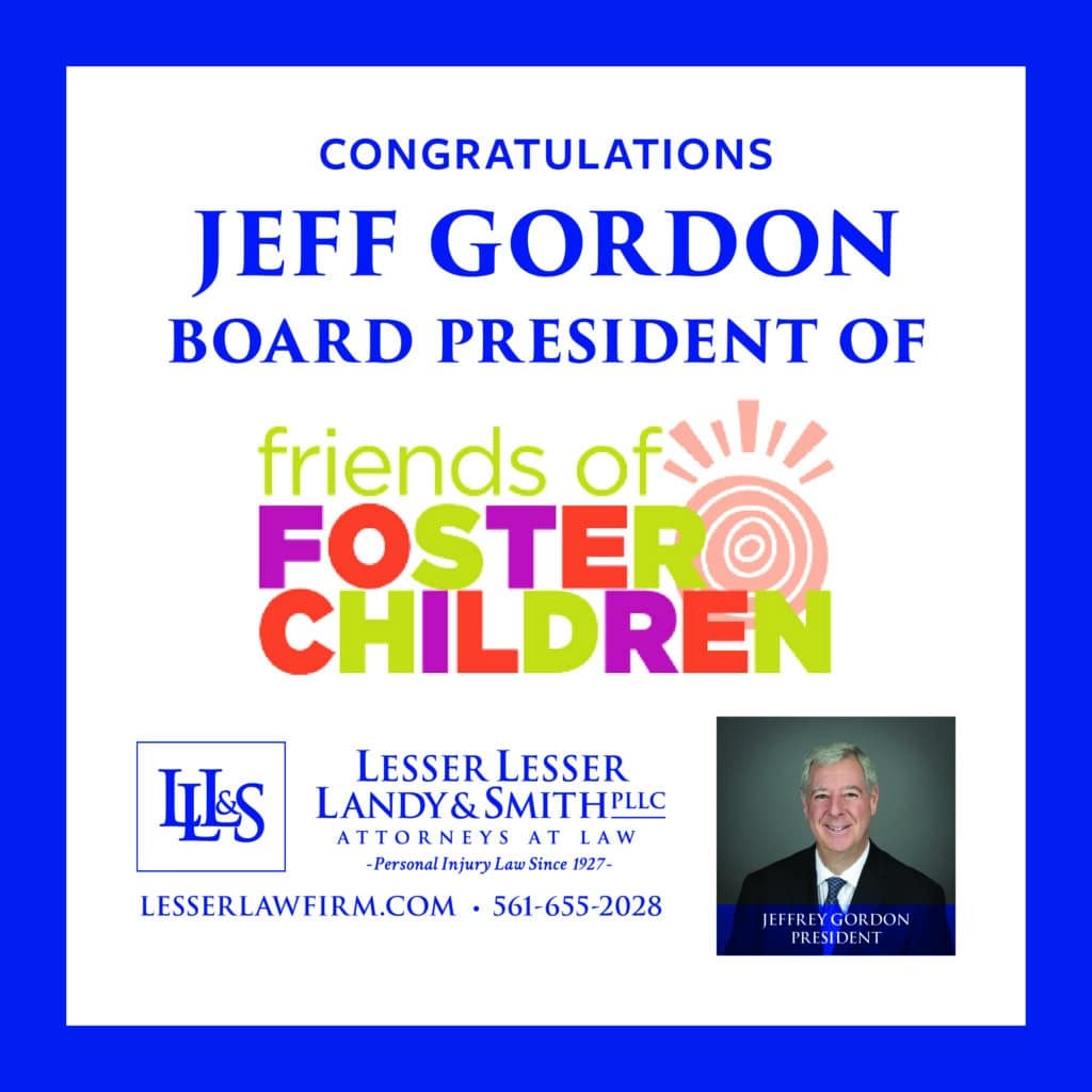 Firm Partner Jeff Gordon elected Board President of Friends of Foster ...